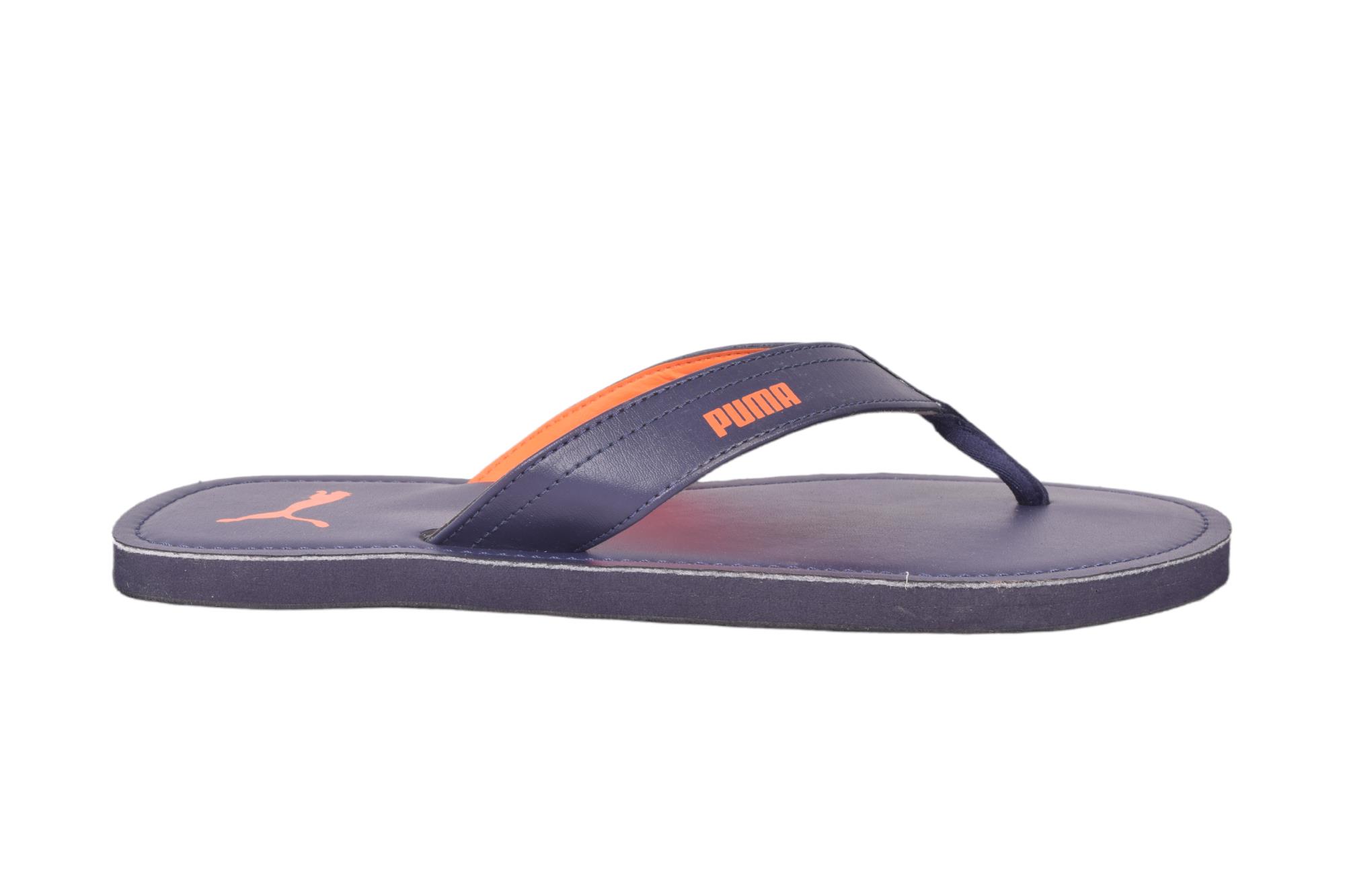 Puma NAVY/ORG SLIPPER :: Online Shopping @ PARMAR BOOT HOUSE | Buy ...