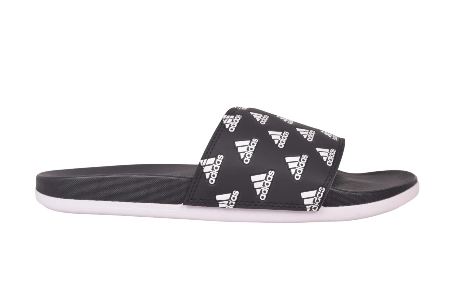Adidas BLACK SLIDES SLIPPERS ::PARMAR BOOT HOUSE | Buy Footwear and ...