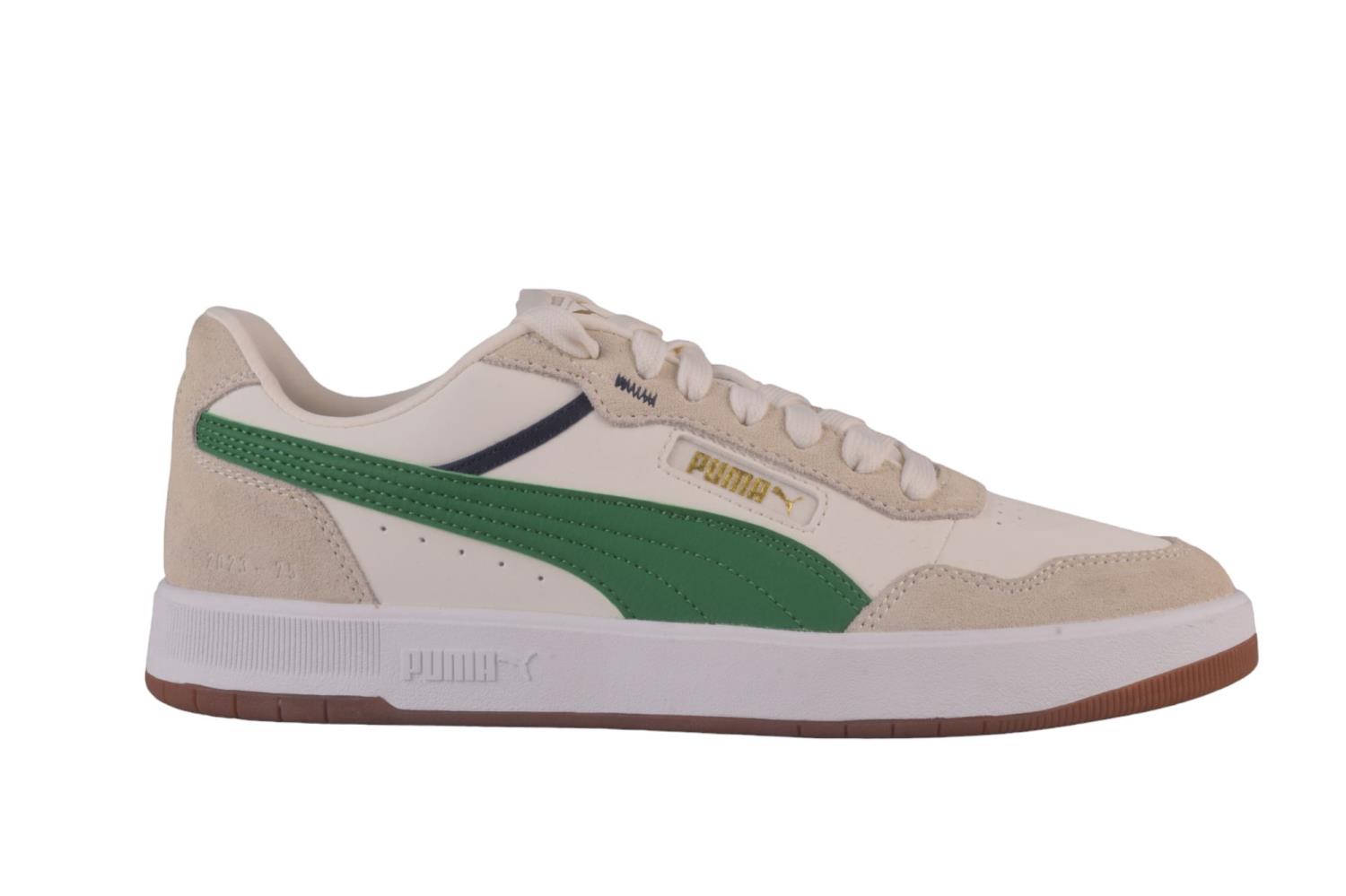 Puma WHITE/GREEN SNEAKERS ::PARMAR BOOT HOUSE | Buy Footwear and ...