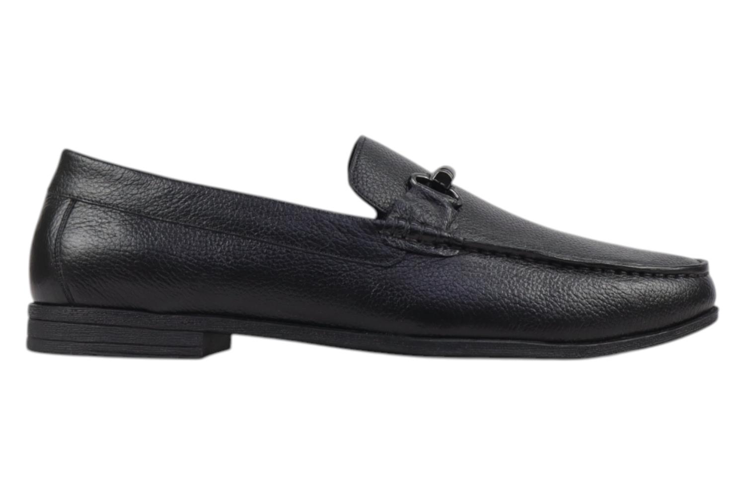 ONE8 BLACK MOCCASIN SHOES ::PARMAR BOOT HOUSE | Buy Footwear and ...
