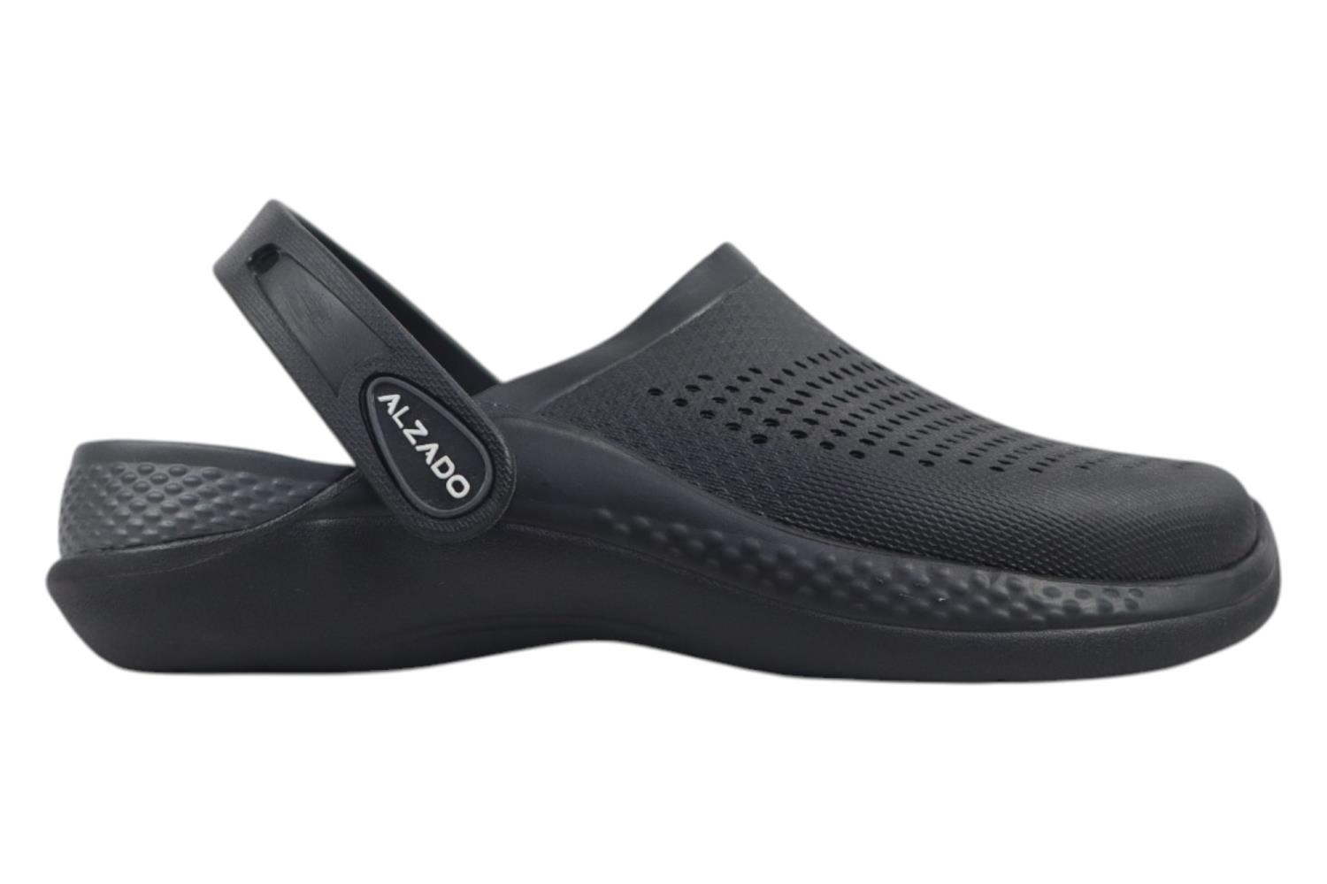 ALZADO BLACK/GREY CLOGS ::PARMAR BOOT HOUSE | Buy Footwear and ...