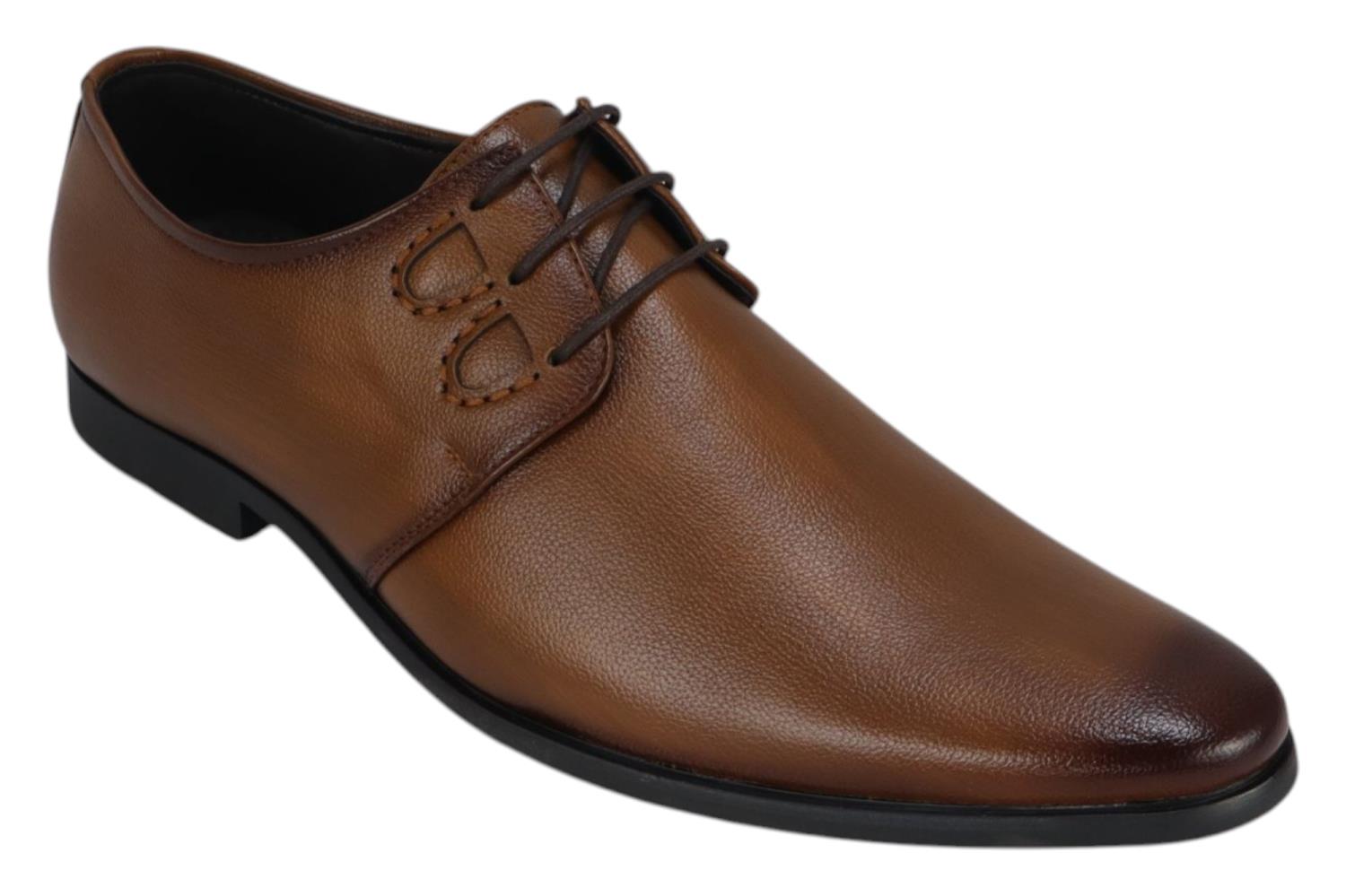PBH TAN DERBY SHOES ::PARMAR BOOT HOUSE | Buy Footwear and Accessories ...