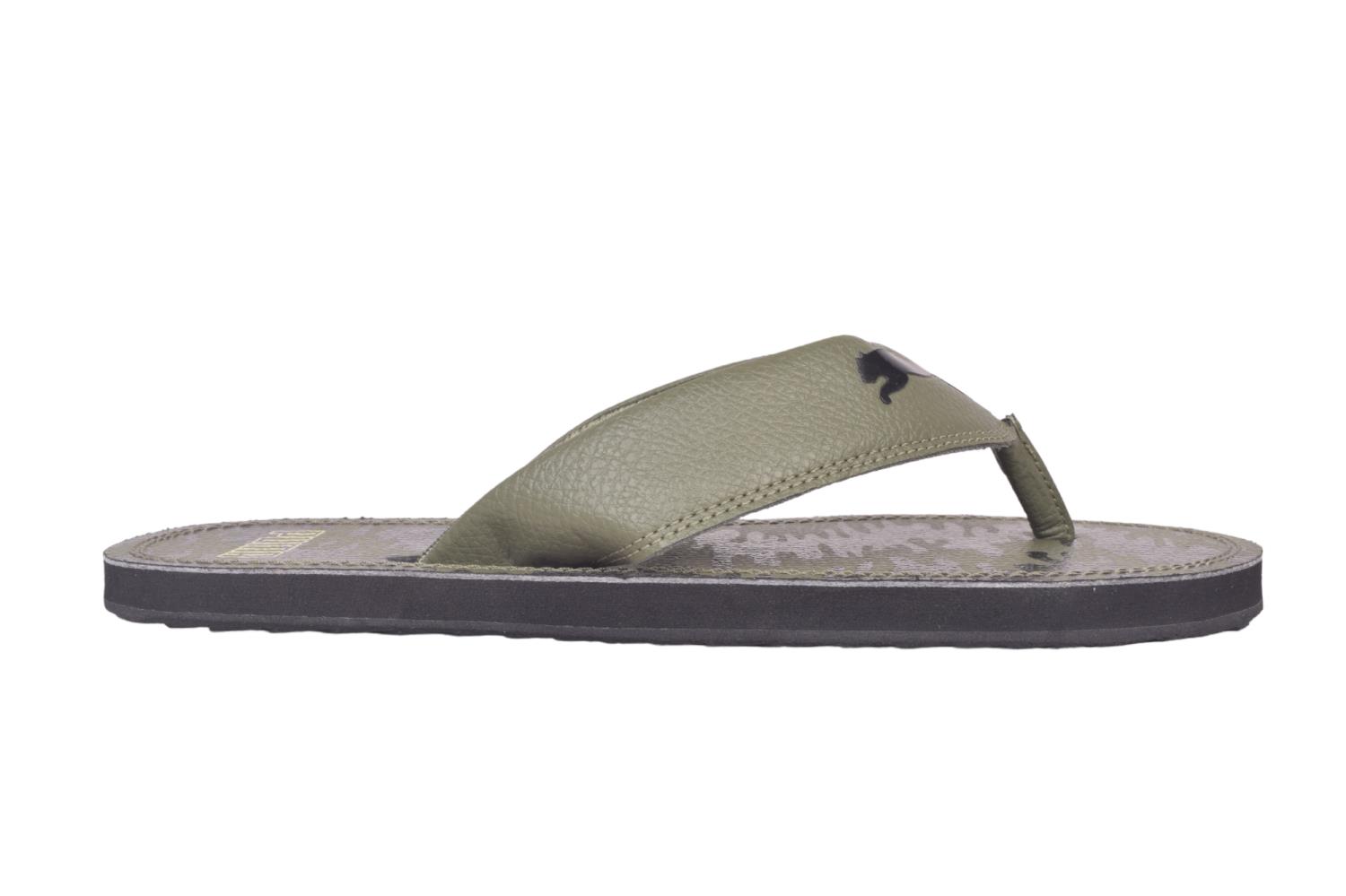 Puma ARMY GRN SLIPPERS ::PARMAR BOOT HOUSE | Buy Footwear and ...